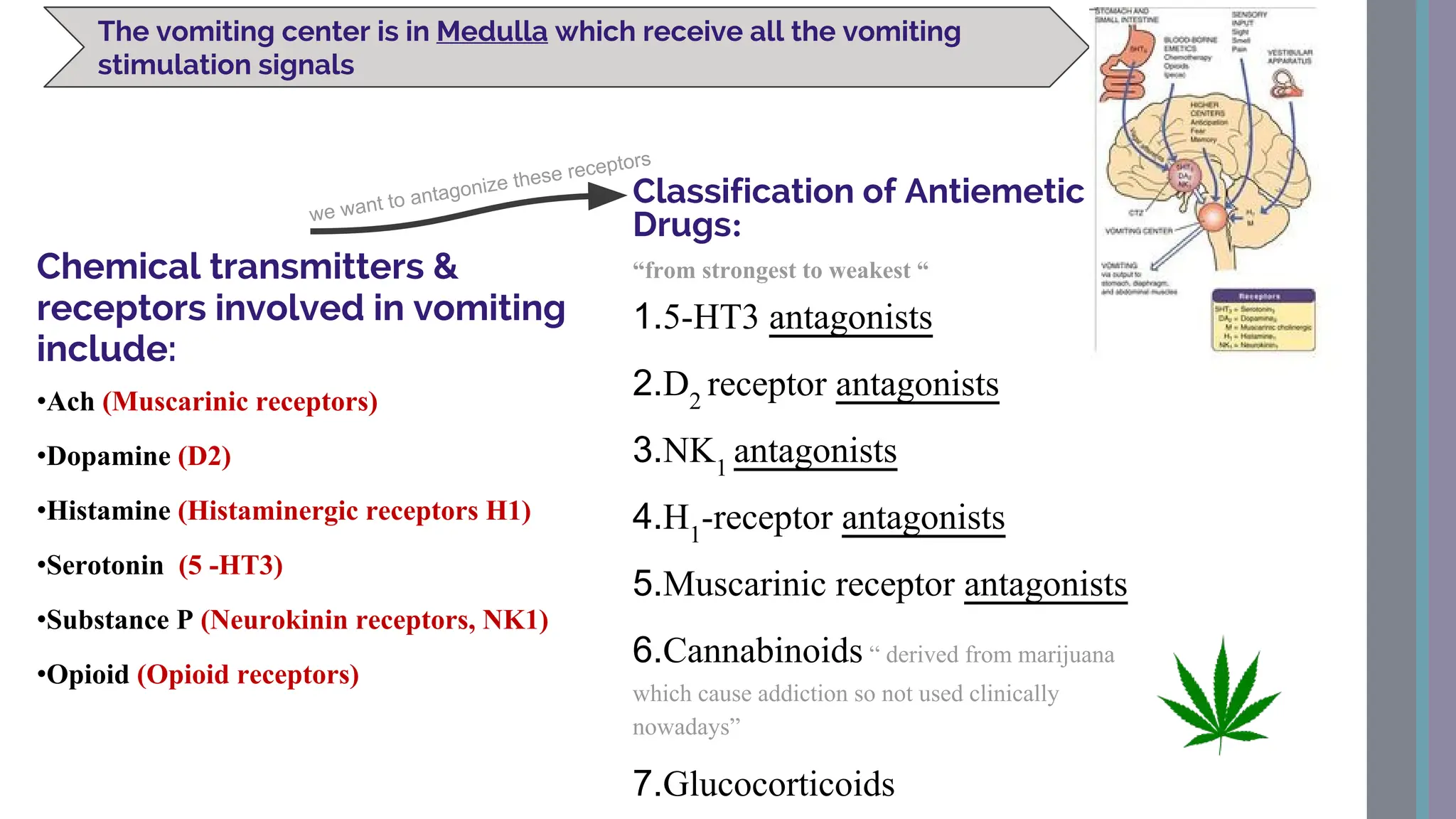 1-Antiemetic drugs.pdf pharmacolgy 2nd block | PDF | Digestive ...