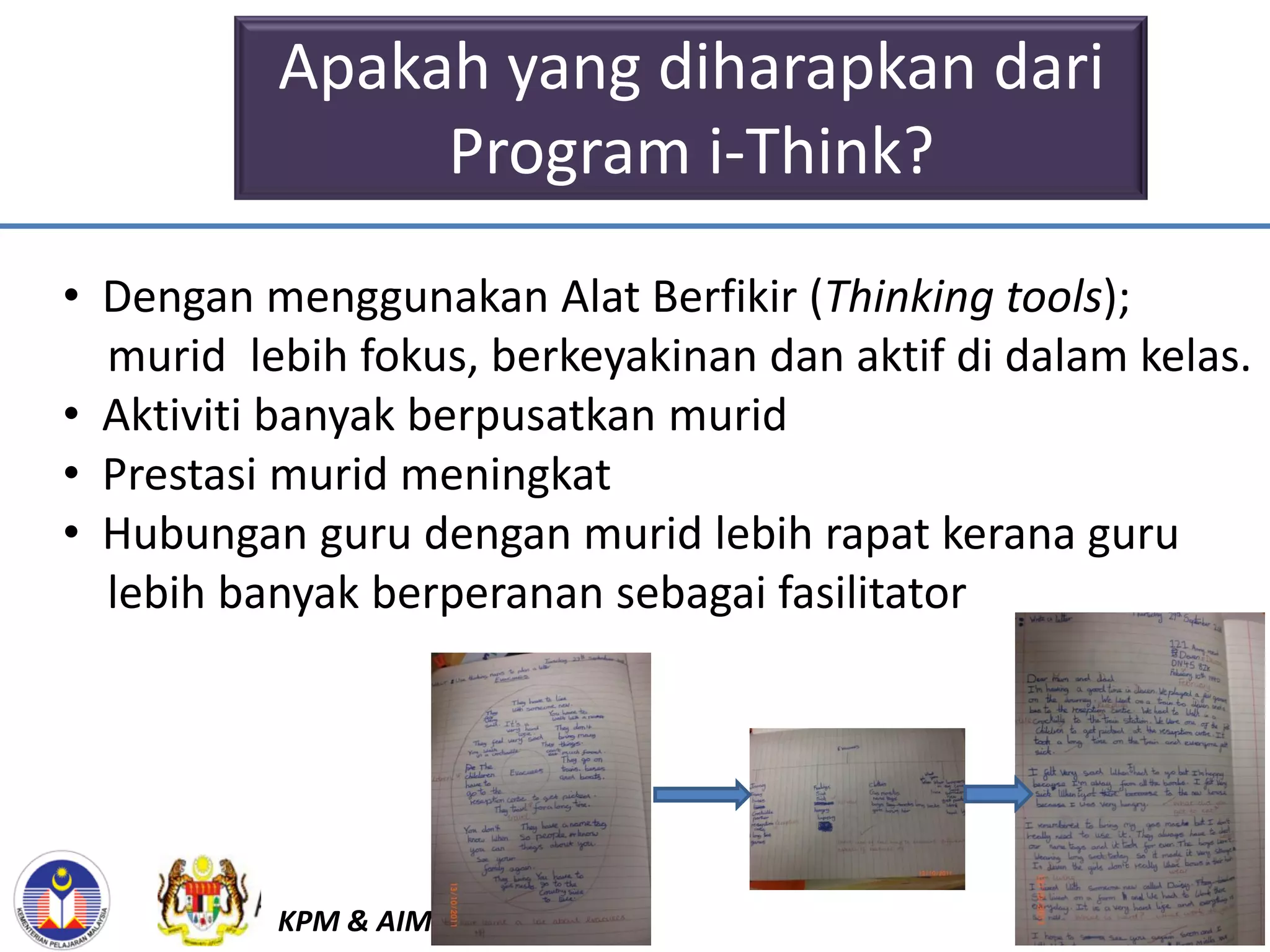 1. apa itu program i think | PPT