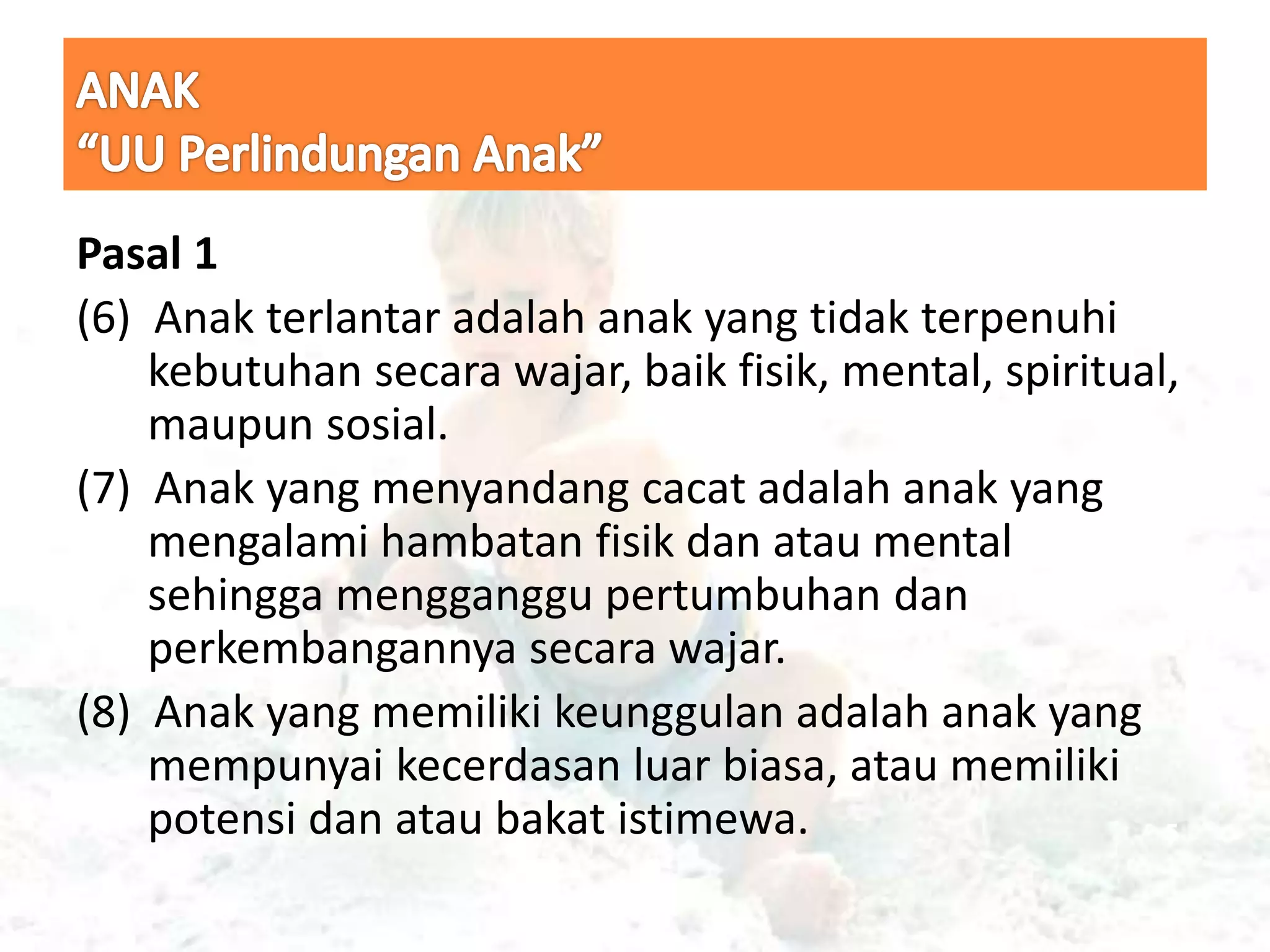PPT Konsep Dasar Pendidikan Anak Usia Dini | PPTX