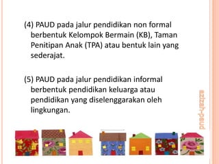 PPT Konsep Dasar Pendidikan Anak Usia Dini | PPTX