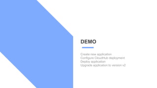 MuleSoft CloudHub API Versioning | PPTX