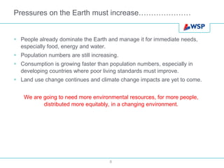 A planet and its people under pressure: why cities matter | PPTX