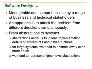 Software Design | PPT | Programming Languages | Computing