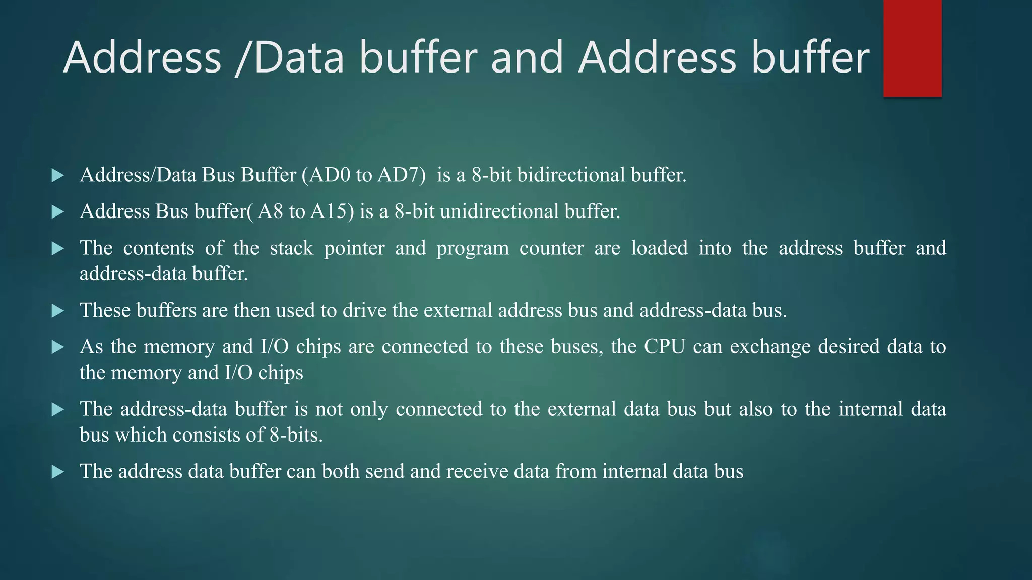 Architecture of 8085 | PPTX