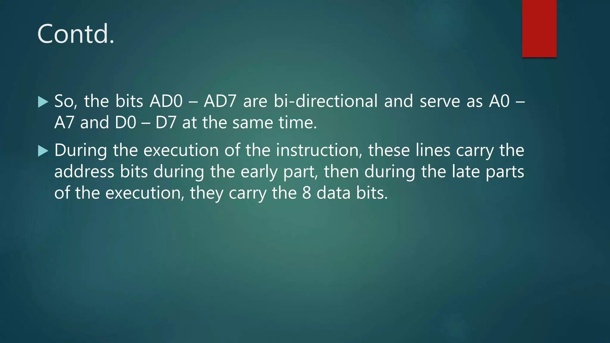 Architecture of 8085 | PPTX