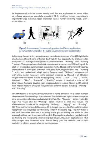Recognition human walking and running actions using temporal foot-lift ...