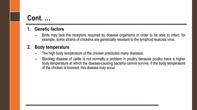 1- Avian Immunity_Intorduction.pptx | Infectious Diseases | Diseases ...
