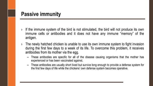 1- Avian Immunity_Intorduction.pptx | Infectious Diseases | Diseases ...