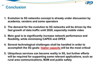 1 a vision on the evolution to 5 g networks | PPT
