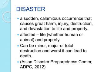 A What is Disaster and Disaster Risk.pptx