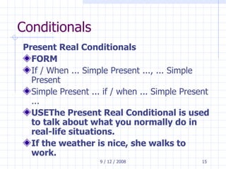 1º Bachillerato Revision 1 Term | PPT