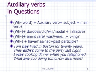 1º Bachillerato Revision 1 Term | PPT