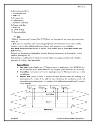 2nd puc computer science chapter 1 backdrop of computers | PDF