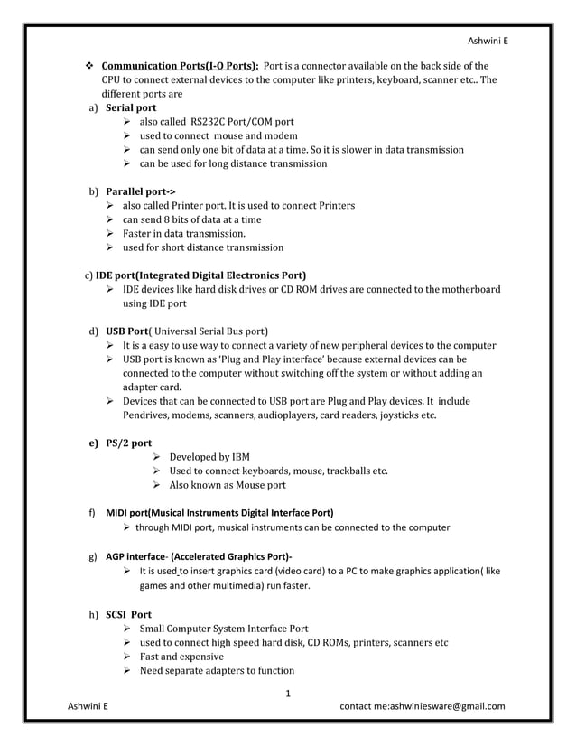 2nd puc computer science chapter 1 backdrop of computers | PDF