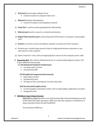2nd puc computer science chapter 1 backdrop of computers | PDF