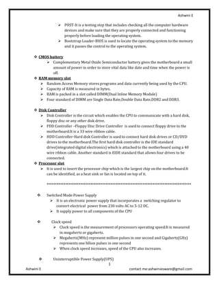 2nd puc computer science chapter 1 backdrop of computers | PDF