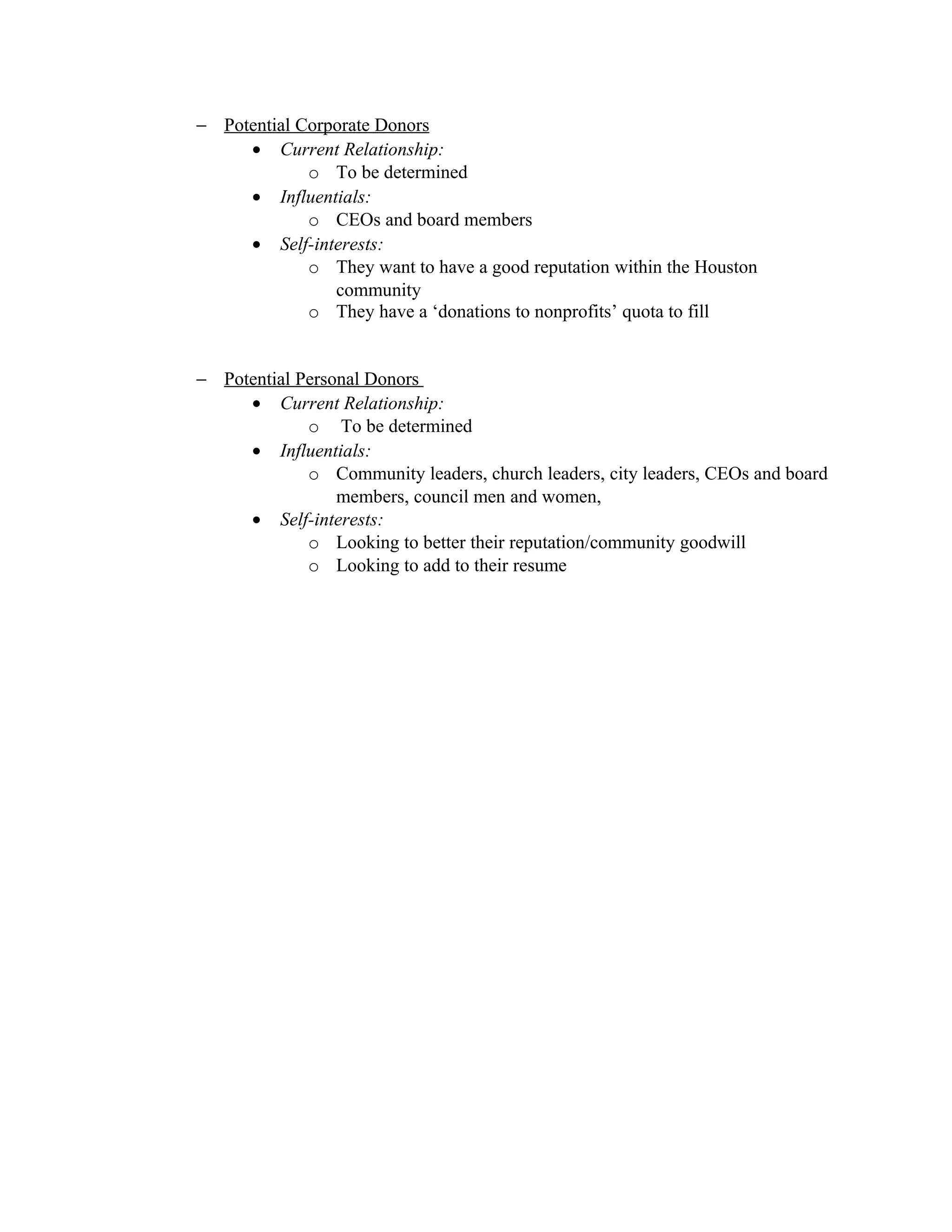 1.) background, situation analysis, core problem statement | DOC