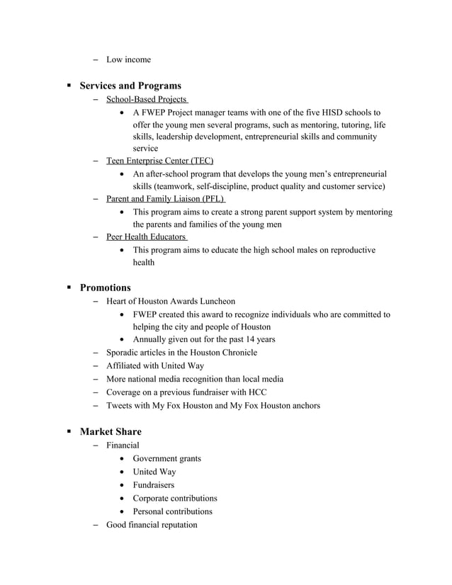 1.) background, situation analysis, core problem statement | PDF