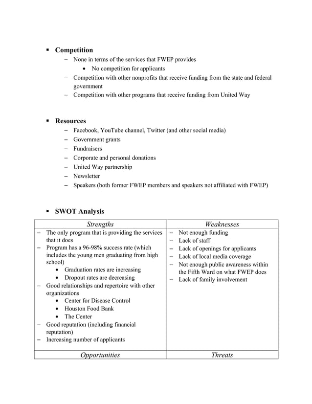1.) background, situation analysis, core problem statement | PDF