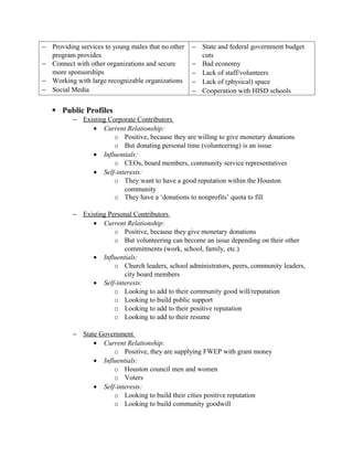 1.) background, situation analysis, core problem statement | DOC