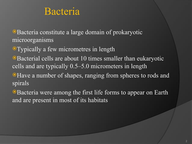 food microbiology bacterial contamination | PPT