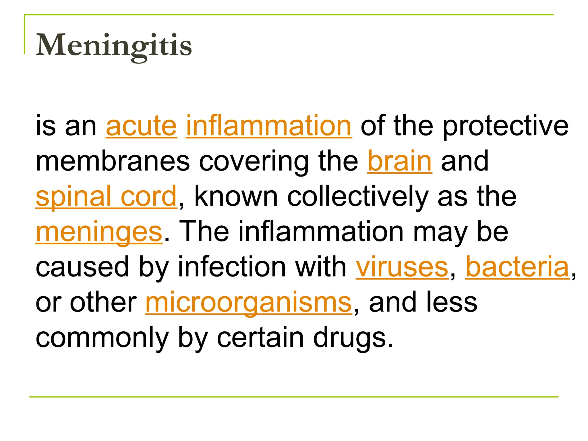 1-bacterial meningitis.ppt for medical student | PPT