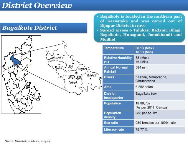 Bagalkote District profile