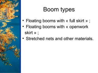 Marc Igigabel * Booms for sargassum protection : issues and constraints ...