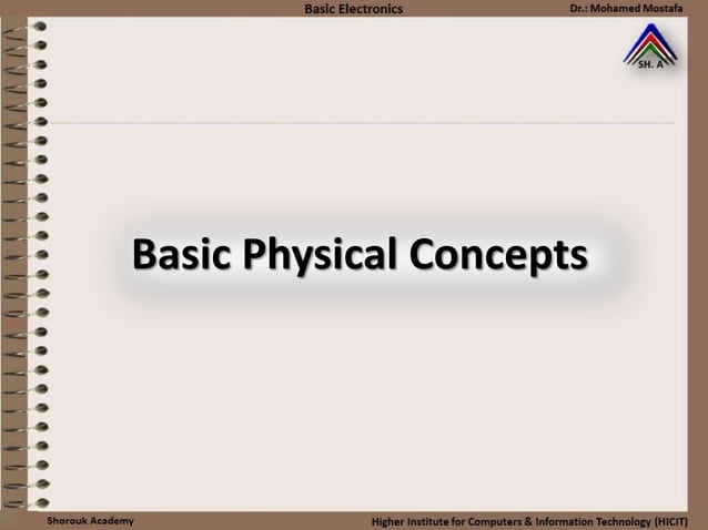 1 basic physical concepts | PPT