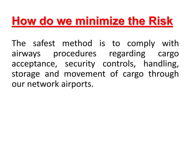 1 basic cargo course | PPTX | Air Travel | Travel Type