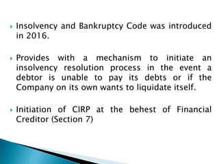 1-Basic Framework of Insolvency laws in India.pptx