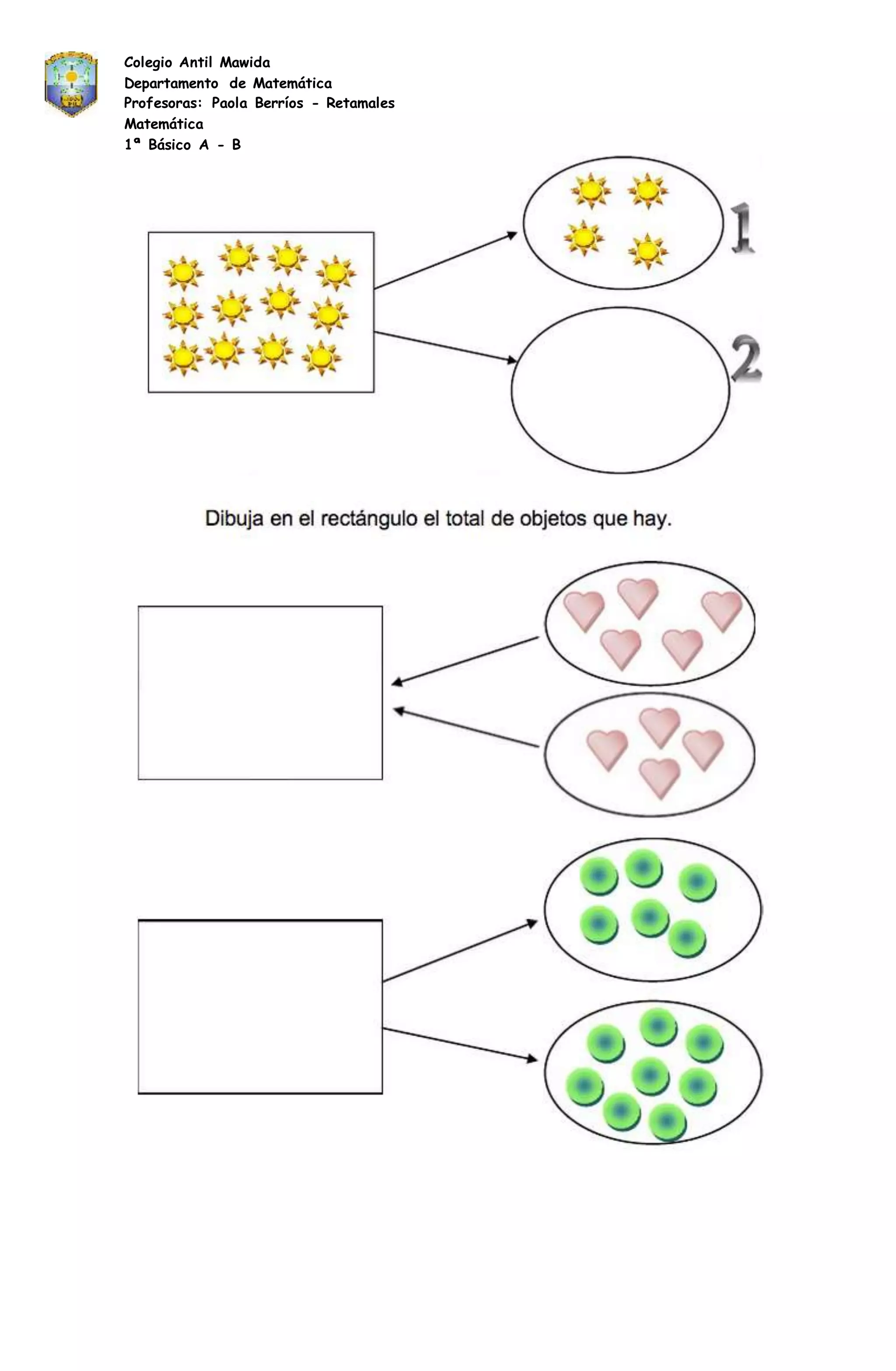 1º basico-composición-y-descomposición-de-números | DOCX | Education