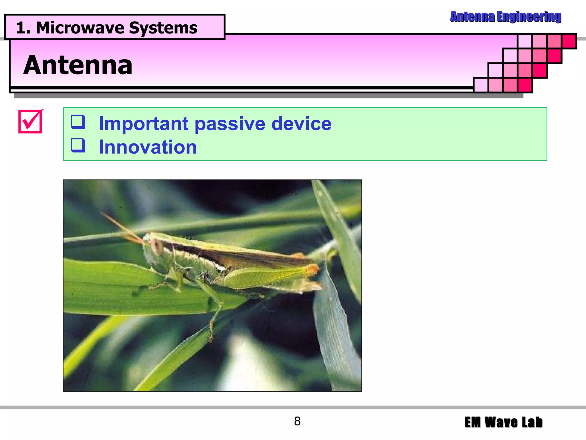 Basics of Antenna Engineering | PPT