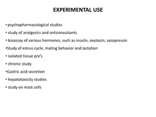1. basics of experimental pharmacology | PPTX