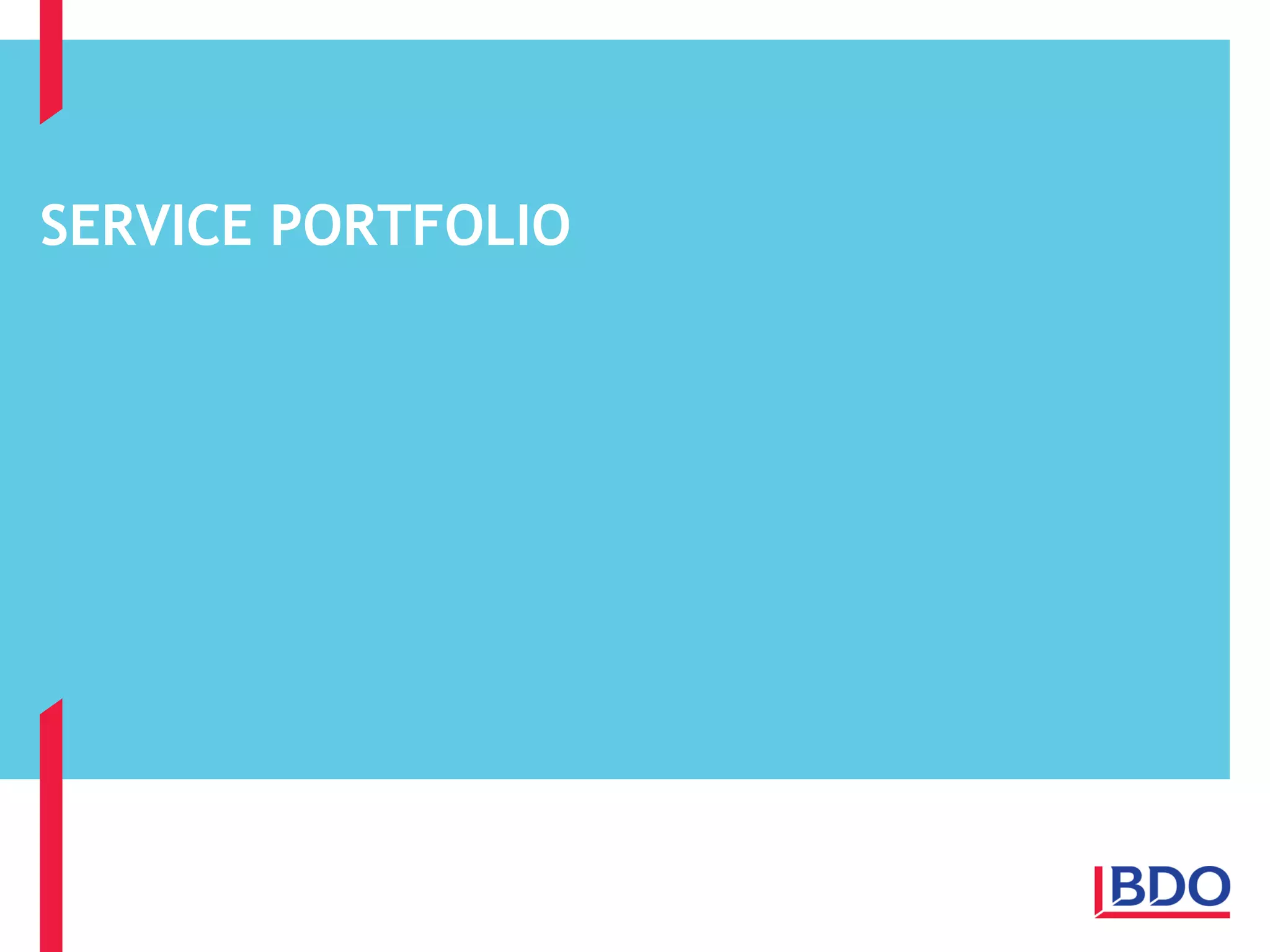 BDO India Corporate Presentation 2014 | PDF