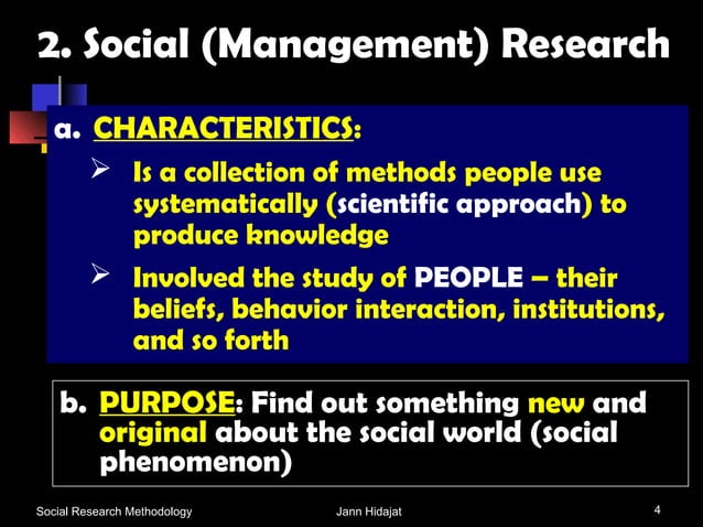 behavioral research methodology | PPT | Science