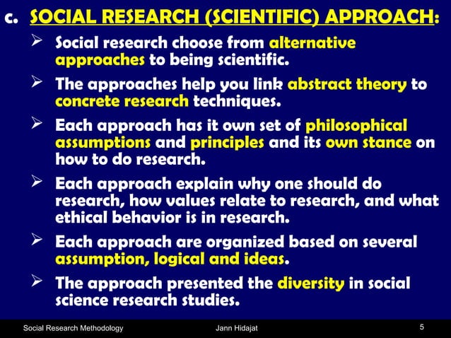 behavioral research methodology | PPT | Science