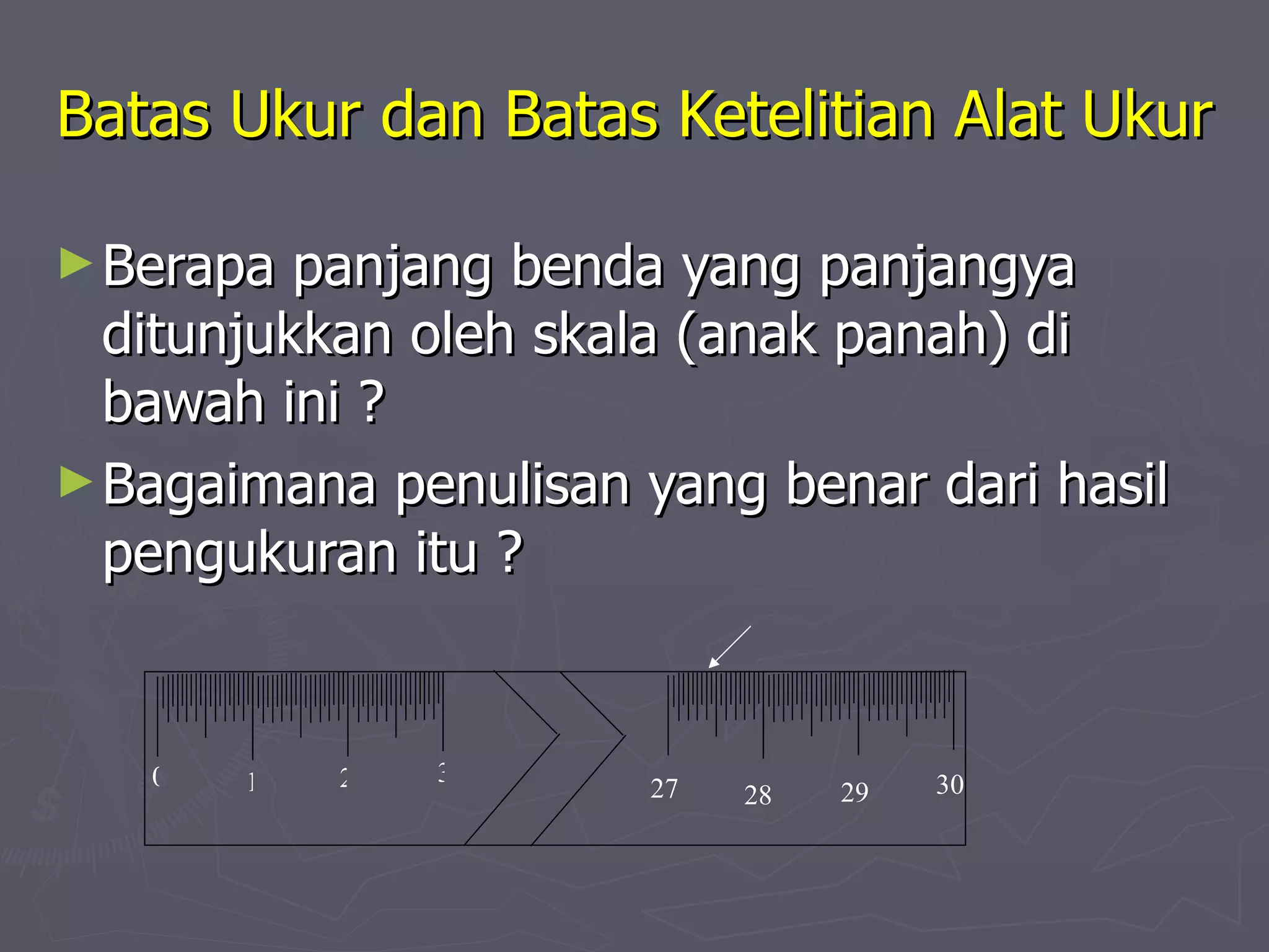 1. besaran, satuan dan pengukuran | PPT