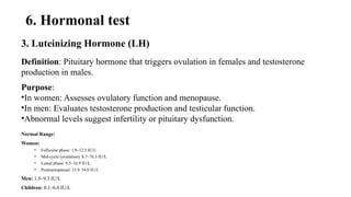 Biochemical Testing - Biochemistry for Lab Technicians | PPTX