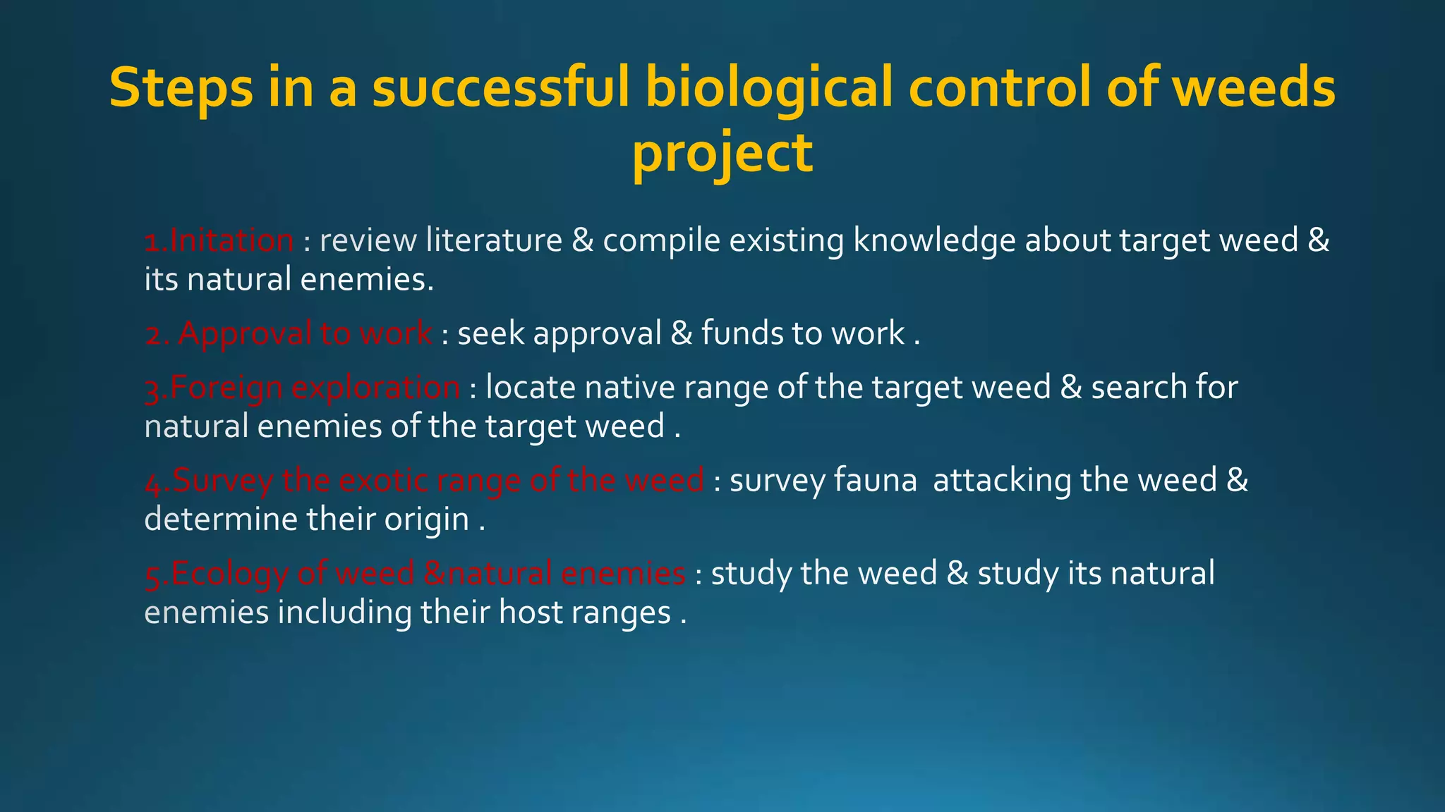 1 biological control of weeds-ajay sharma | PPTX