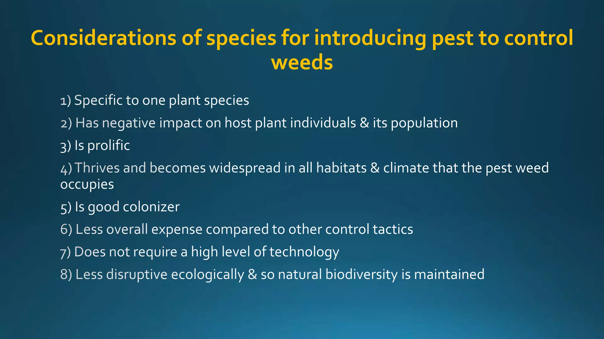 1 biological control of weeds-ajay sharma | PPTX