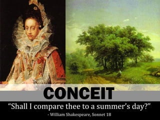 1 blankverse-conceit-soliloquy | PPT | Poetry | Books and Literature