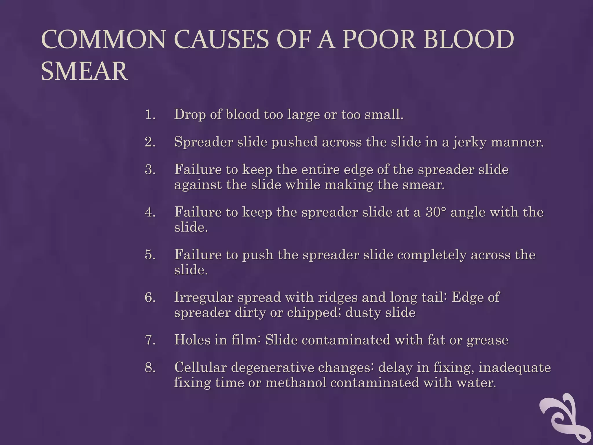 PERIPHERAL SMEAR EXAMINATION | PPT