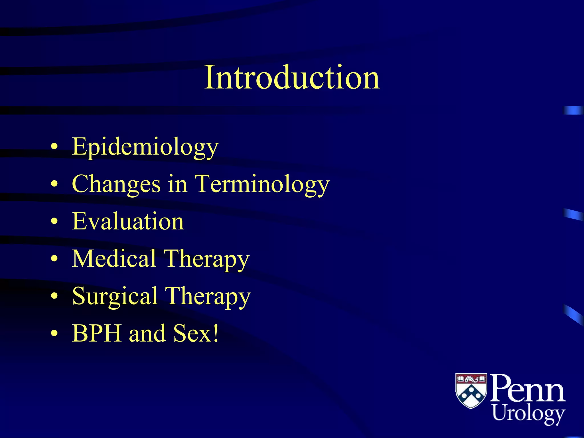 benign prostatic hyperplasia (BPH) | PPTX