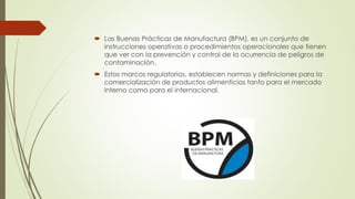1- BPM BUENAS PRACTICAS DE MANUFACTURA PPT | PPTX