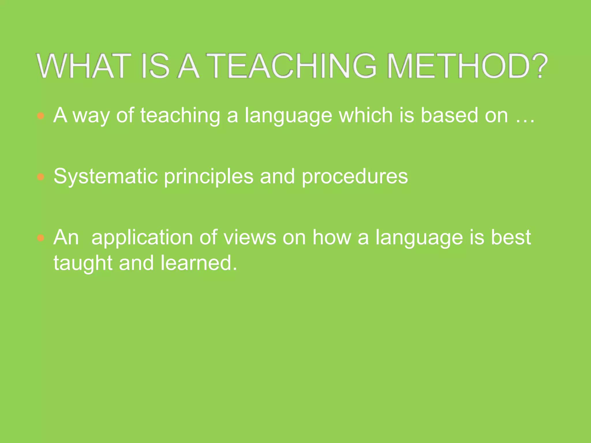 1 brief history of language teaching | PPTX