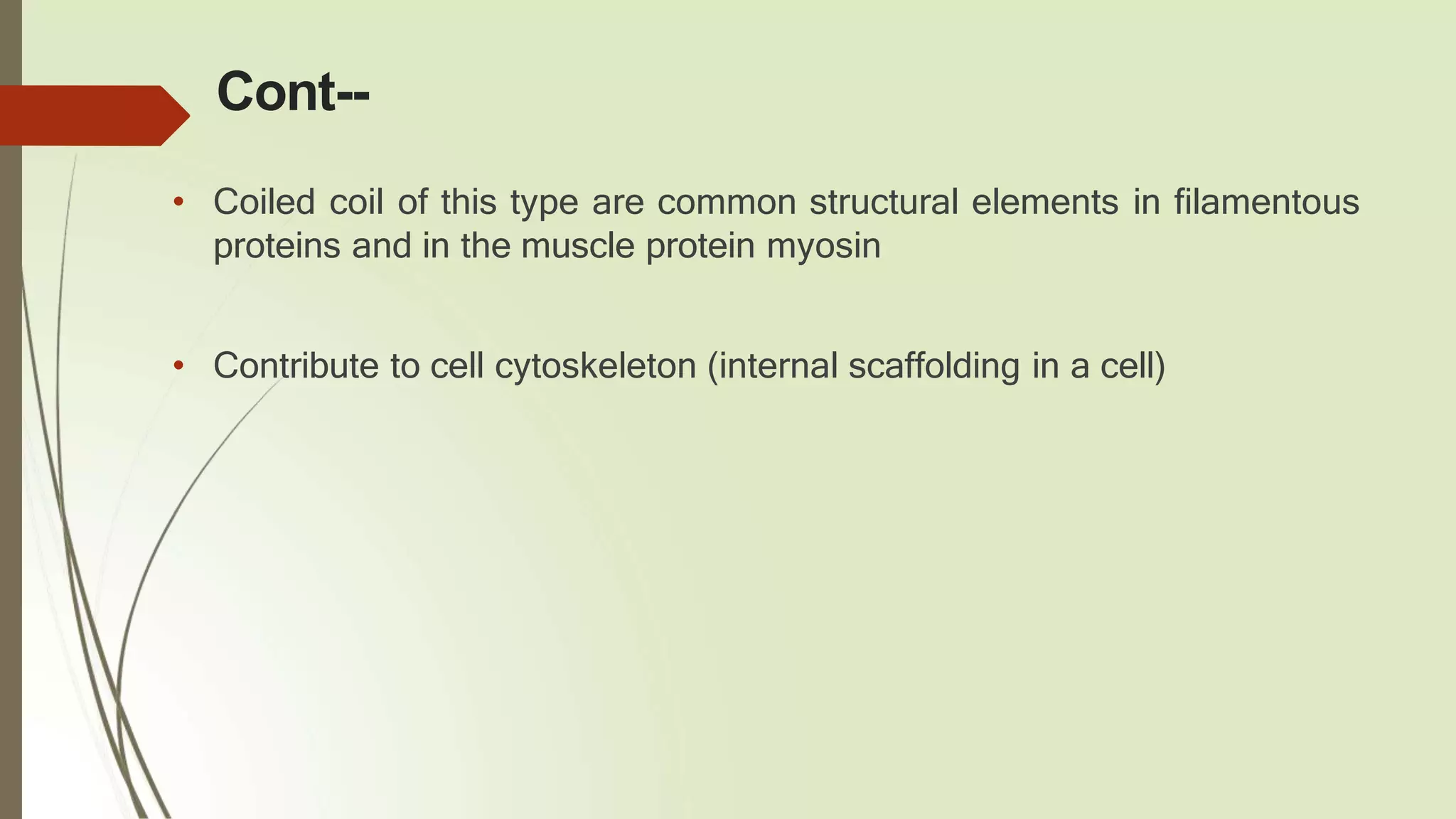 Structure of Proteins | PPTX