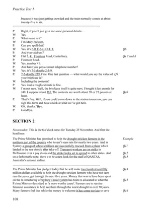 [剑桥雅思1].cambridge.1 tapescripts | PDF