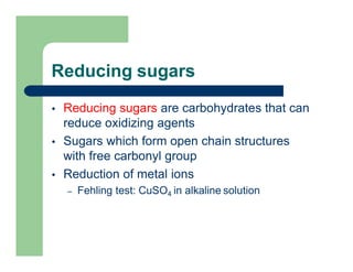 Carbohydrates ppt biochemistry pharmacy for students | PPTX