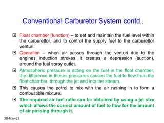 Carburetors | PPTX